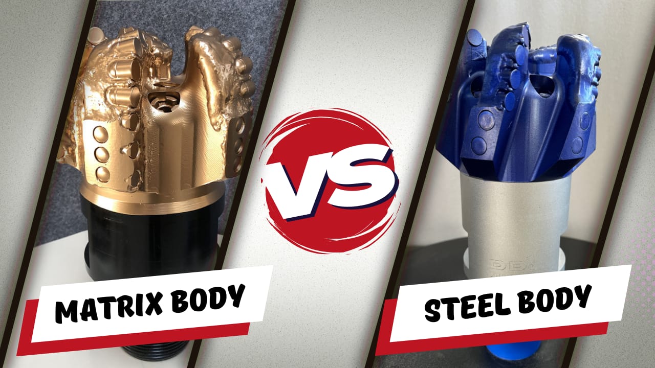 Steel vs. Matrix Body PDC Bits: Key Differences and Best Uses - Diamond ...