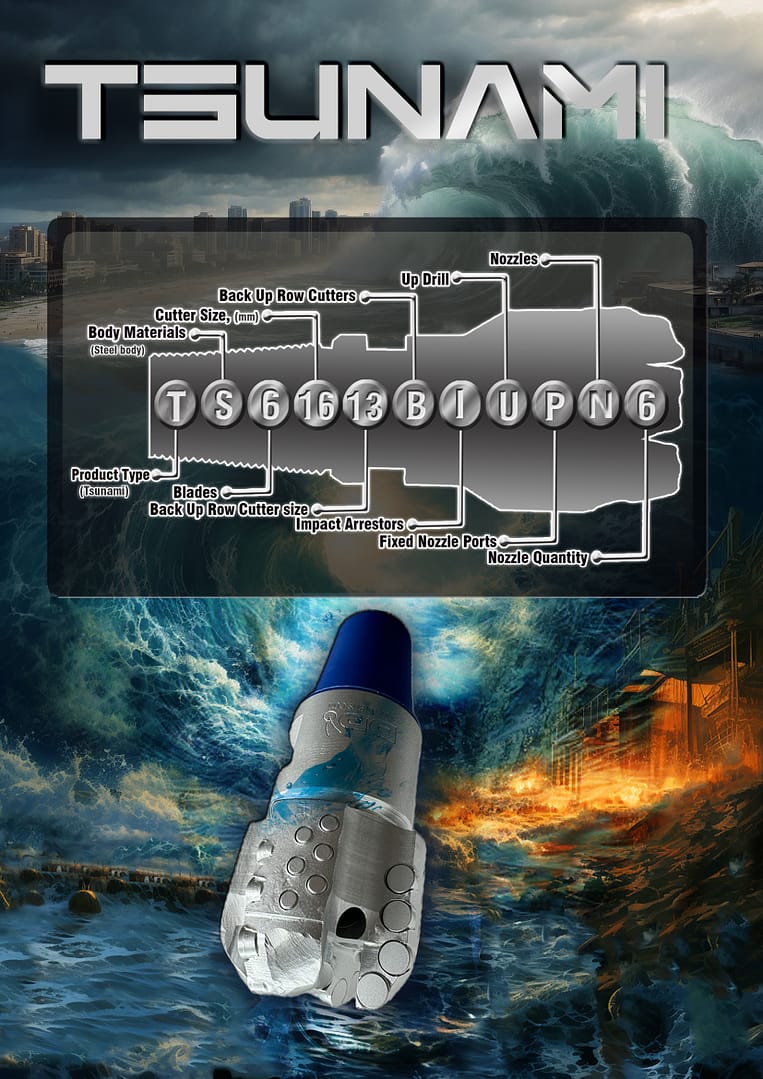 Tsunami PDC Bits - Diamond Drilling Industries Inc.